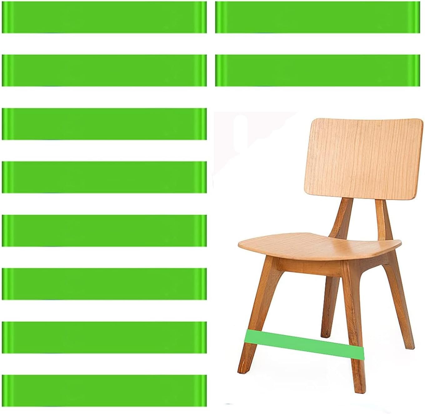 BEANPRECOY 10 Pcs Chair Bands, Chair Bands for Kids with Fidgety Feet ...