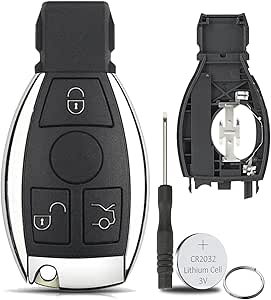 3 Buttons Key Case Shell for Mercedes Benz W203 W204 W205 W210 W211 for ...