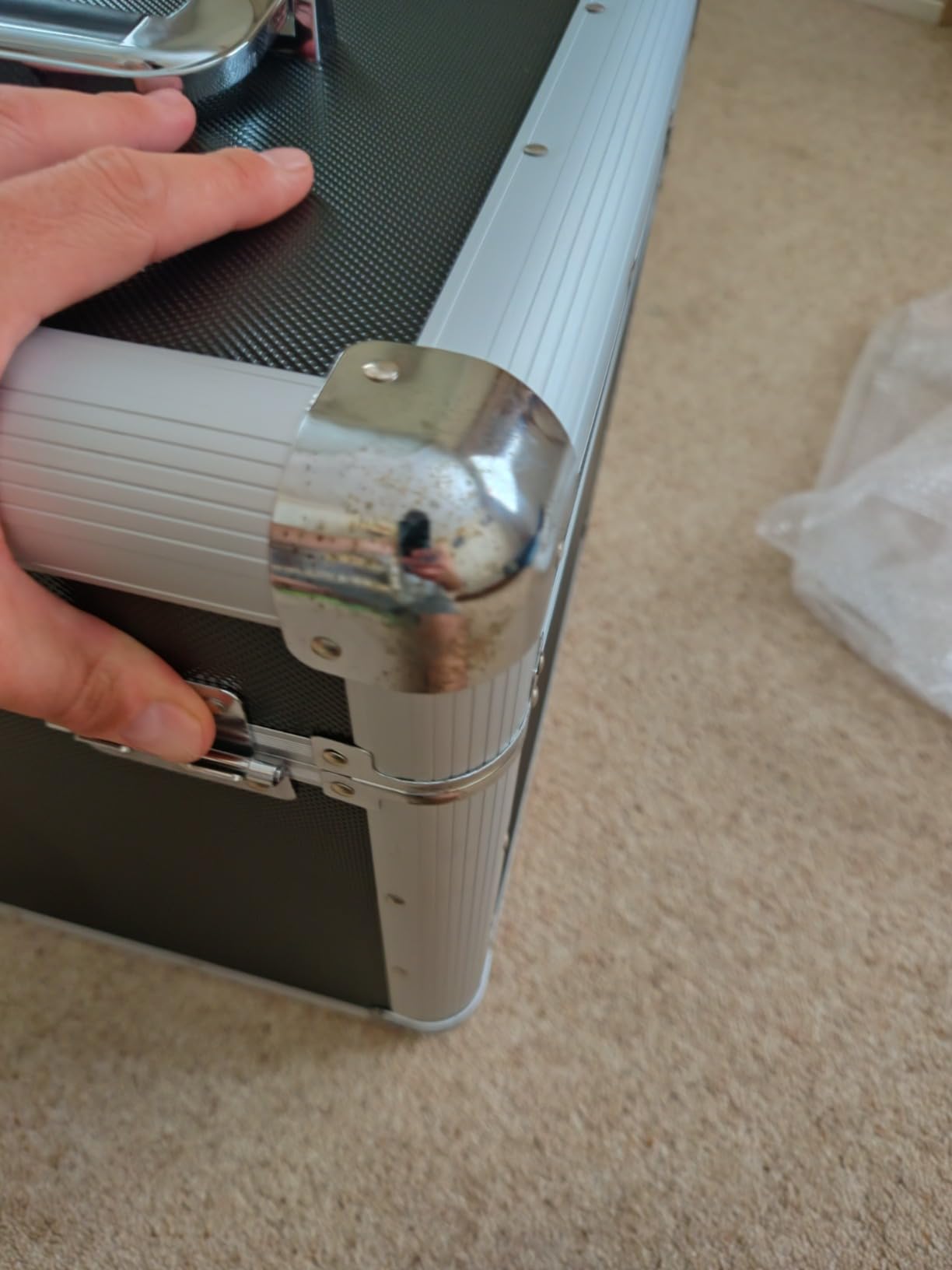 Durable Aluminium DJ Record Storage Case Vinyl Record Storage Case ...