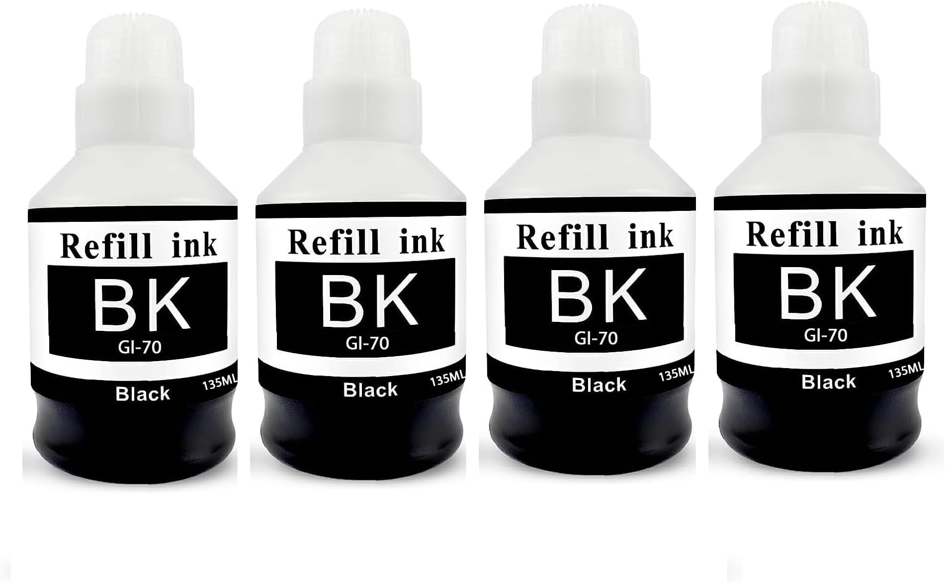 KOSH GI-70 Premium Ink Bottle Compatible for Canon PIXMA GM2070, GM4070 ...