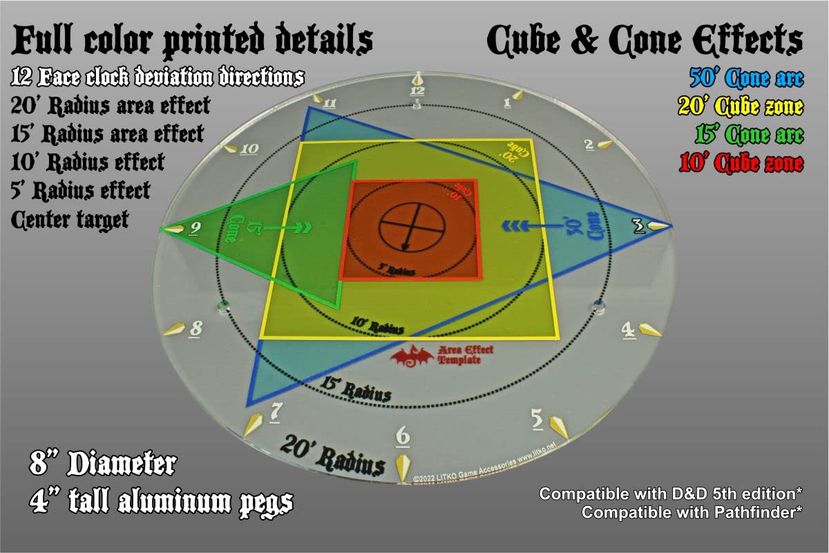 Snapklik.com : LITKO Premium Printed Elevated RPG Damage & Spell ...