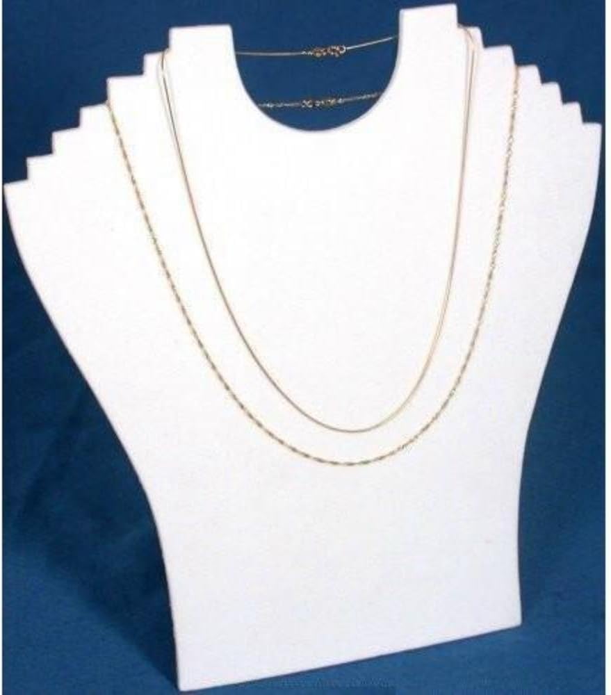 Amazon.com: FindingKing 6 Tier Display Chain Bust Necklace Holder ...
