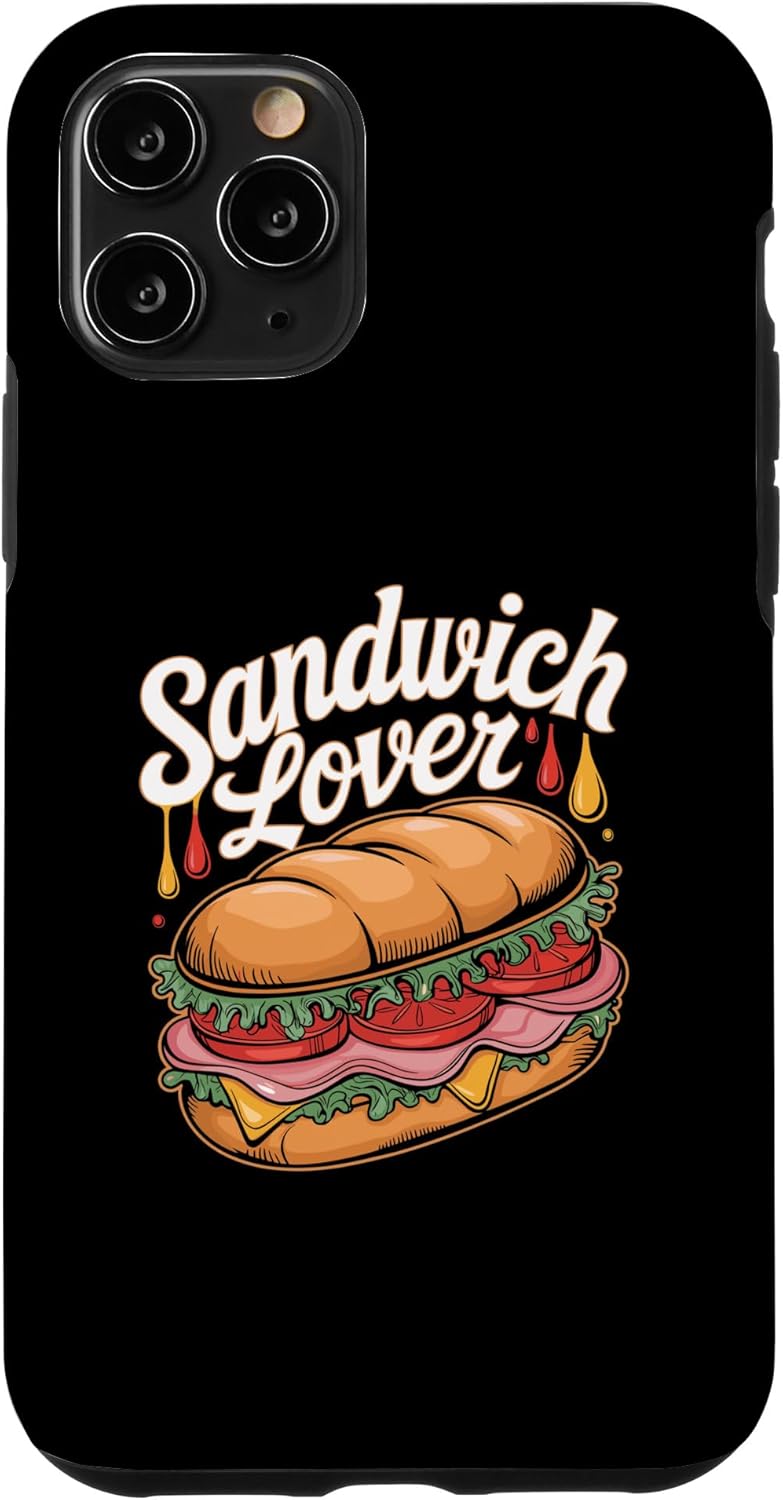 Amazon.com: iPhone 11 Pro National Sandwich Day Fast Food Sandwich ...