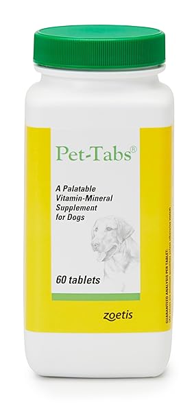 Buy Pet-Tabs Vitamin Mineral Supplement - 60 Tablets Online at Low ...