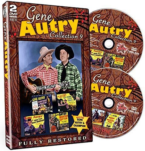 Amazon.com: Gene Autry Movie Collection 9 : Gene Autry, Smiley Burnette ...
