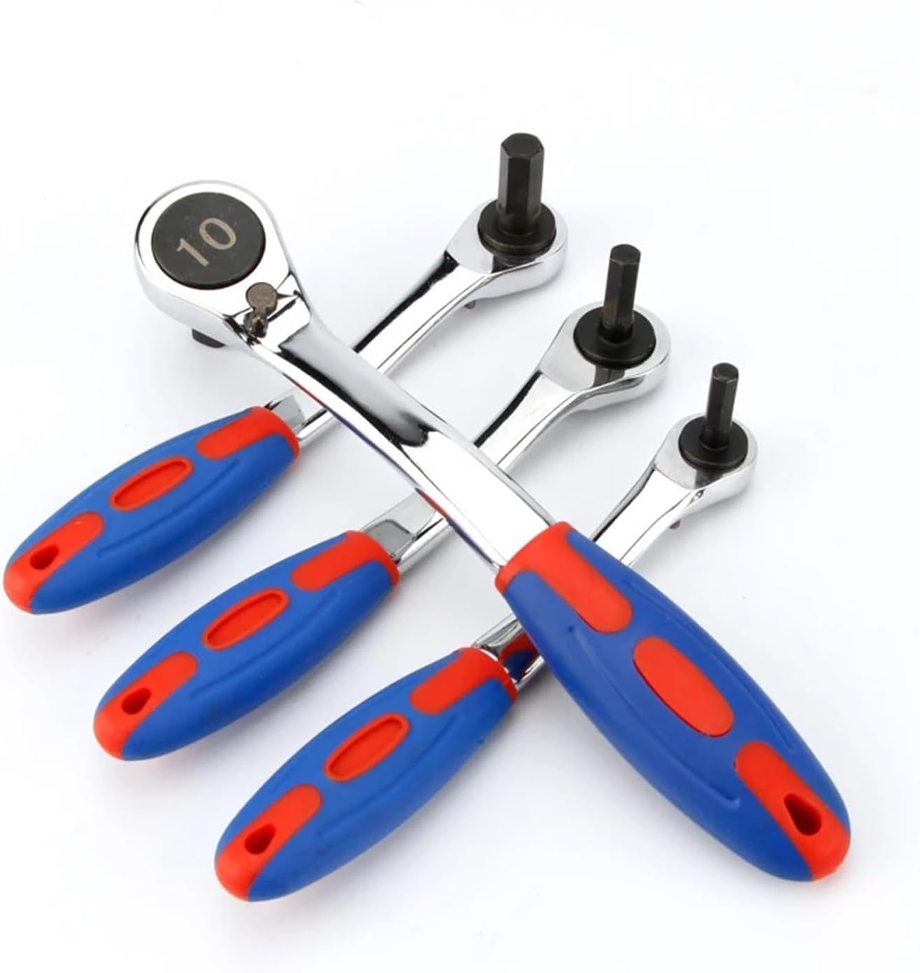 ZXYZXYZZ Reversible Ratchet Allen Key Wrench Ratcheting Hex Bolt ...