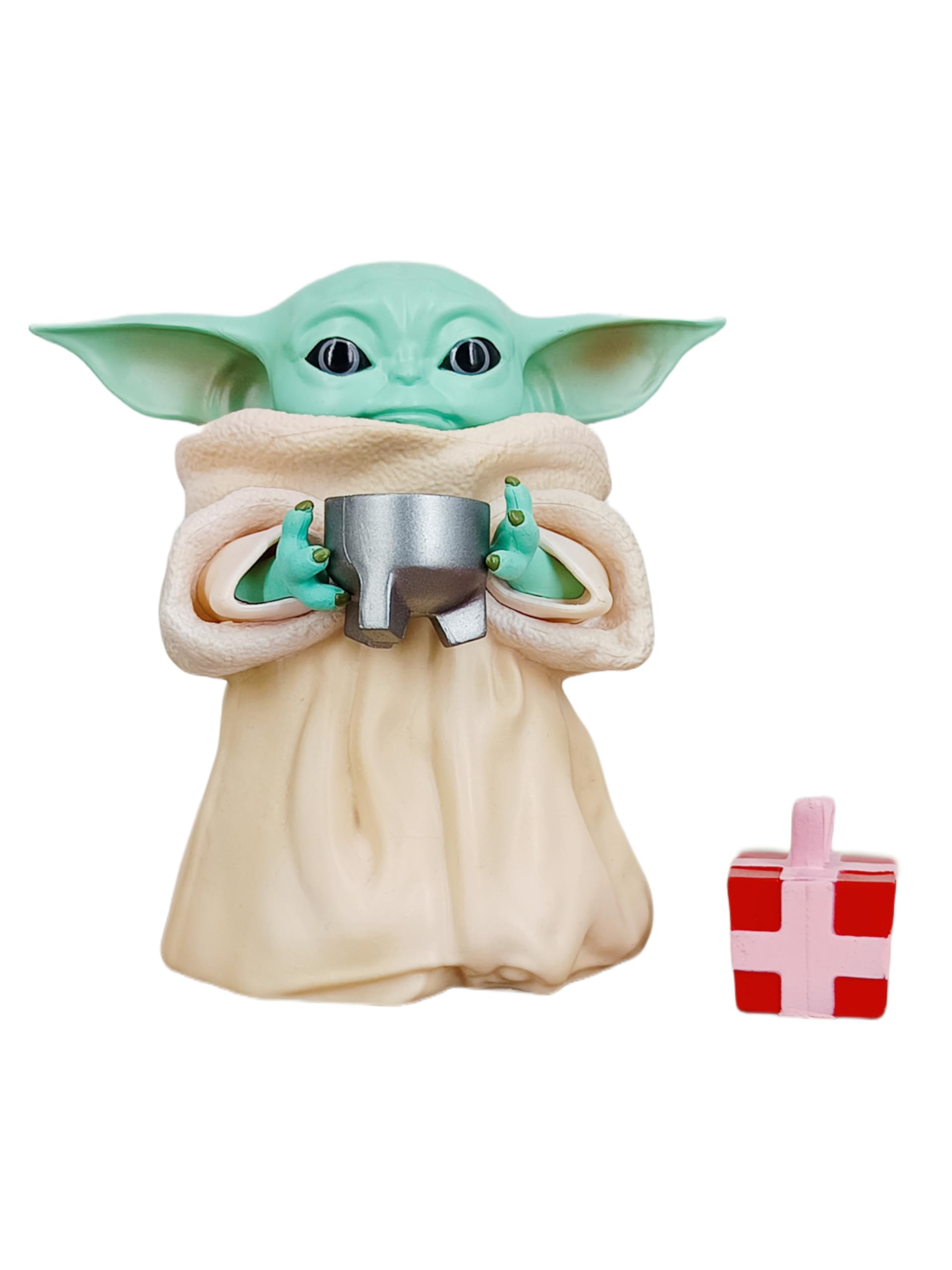 Buy Trunkin The Mandalorian Grogu Baby yoda Gift in Hand 13 CM Action ...
