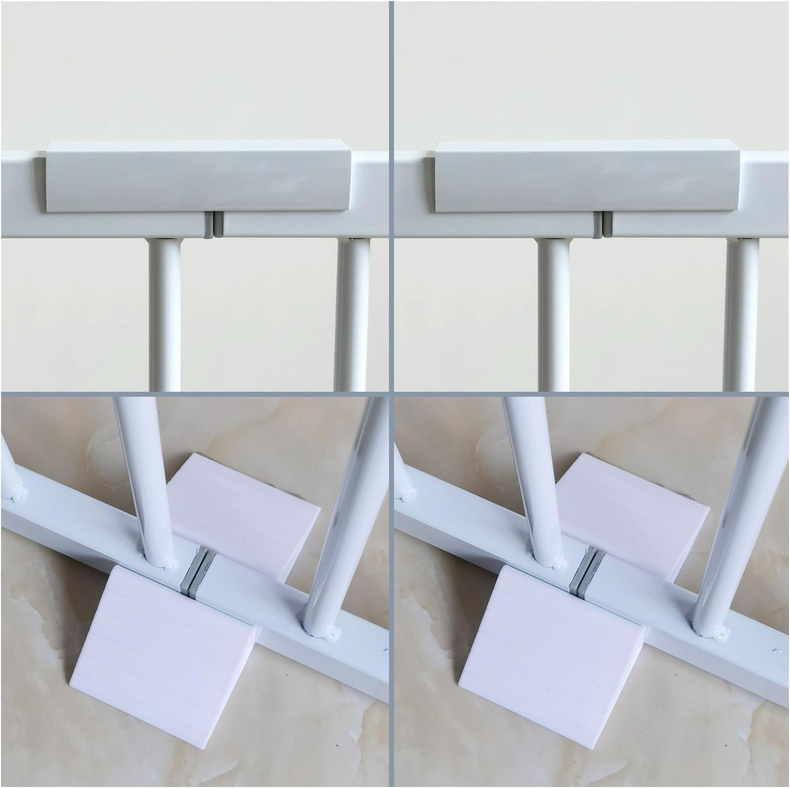 Amazon.com: LALAFINA Fence Reinforcement Grooves 2PCS U Shaped Pet ...