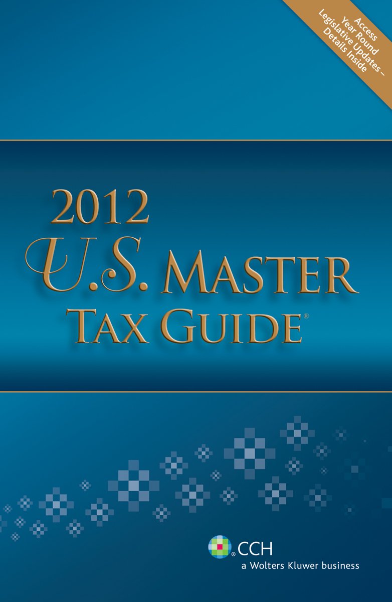 Amazon.com: U.S. Master Tax Guide (2012): 9780808027300: CCH Tax Law ...
