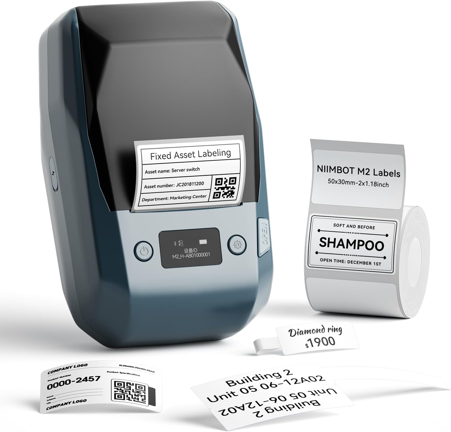 Amazon.com : NIIMBOT M2 2 Inch Thermal Transfer Label Maker, 300DPI ...