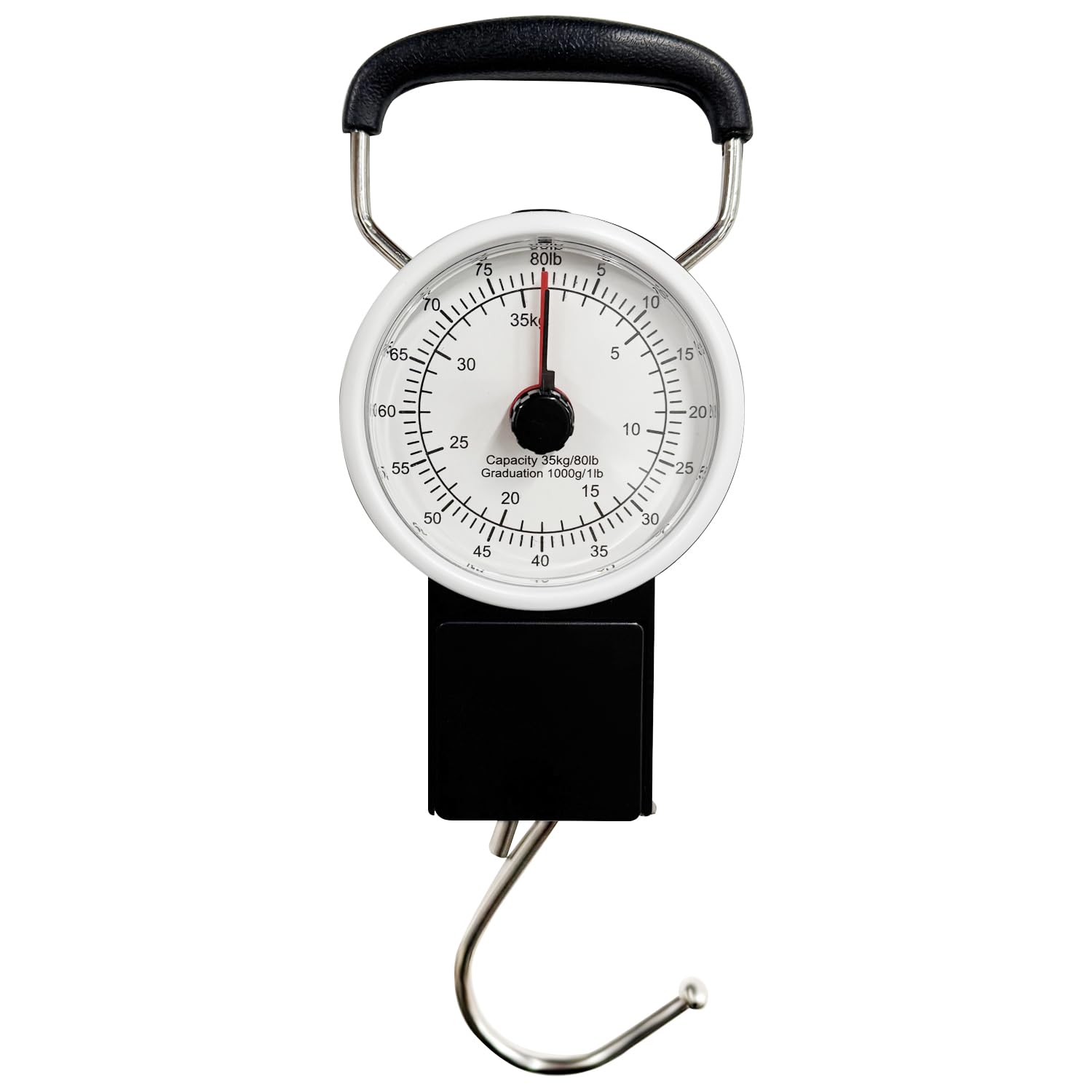 Sonicefit Analog Luggage Scale Up to 35KG/80LB, Portable Mechanical ...