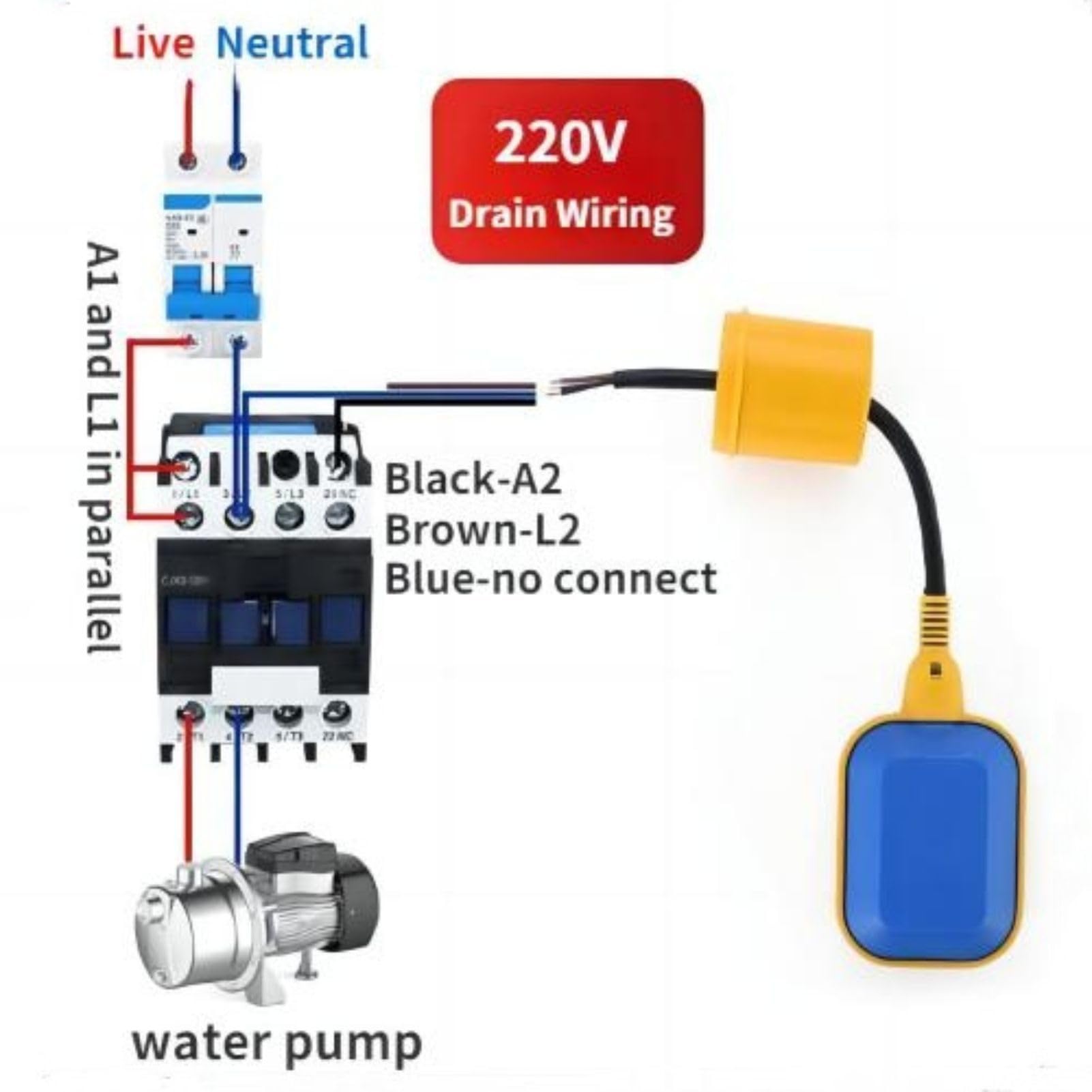 Liquid Level Switch Wire Diagram