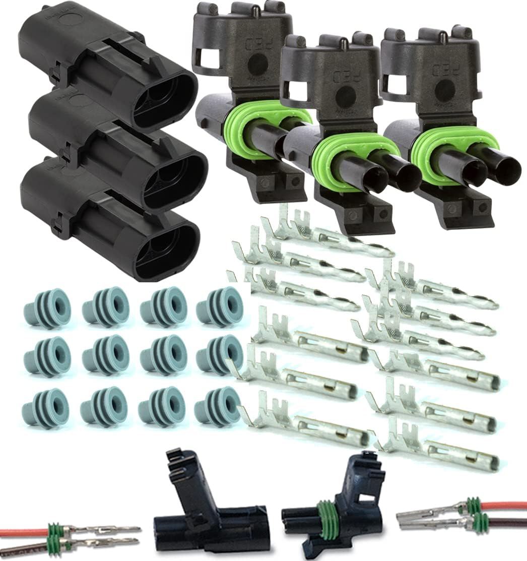 Amazon.com: APTIV Packard Set (5 Circuits) Weatherpack, Waterproof ...