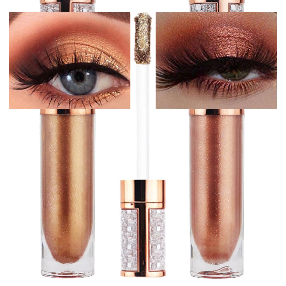 Amazon.com : SUAKE 2 Pcs Liquid Glitter Eyeshadow Sticks.Quick-Drying ...