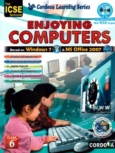 ICSE Enjoying Computers Class - 6 : Amazon.in: Books