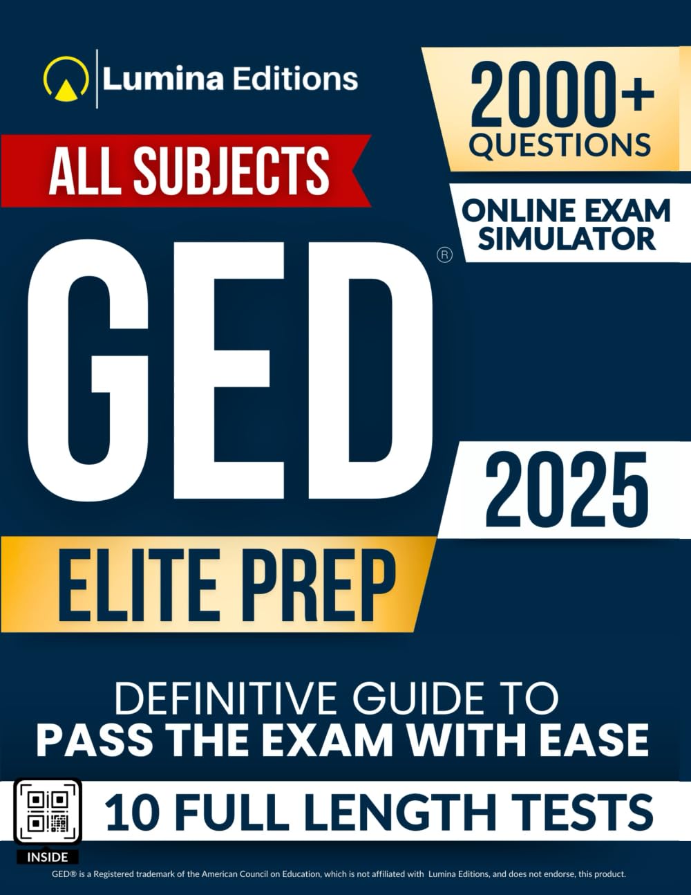 GED Elite Prep: 10 Up-To-Date Practice Tests, 2000+ Questions and ...