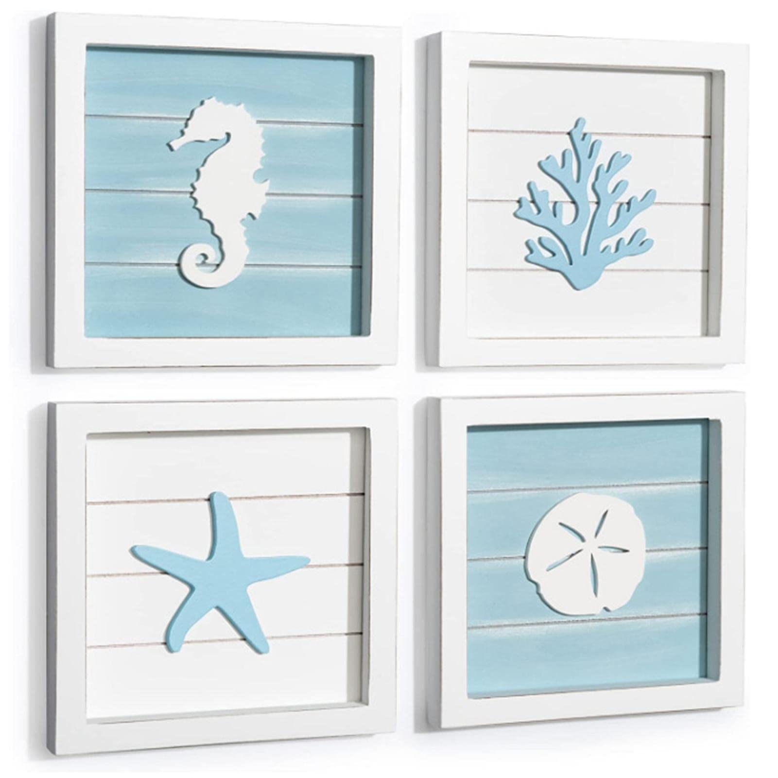 CargoTi Decoración de Pared de Playa con Tema del océano - Kit de ...