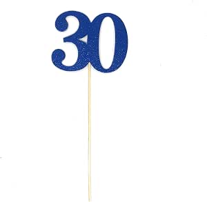 Amazon.com: Number 30 Centerpiece Sticks for Thirty Anniversary Reunion ...