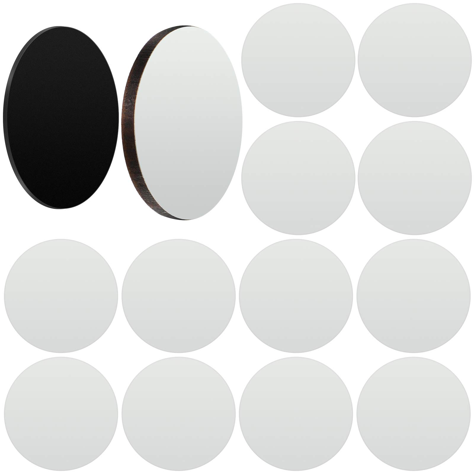 Buy 12 Sets Sublimation Blank Refrigerator Magnets Crystal Glass Fridge ...