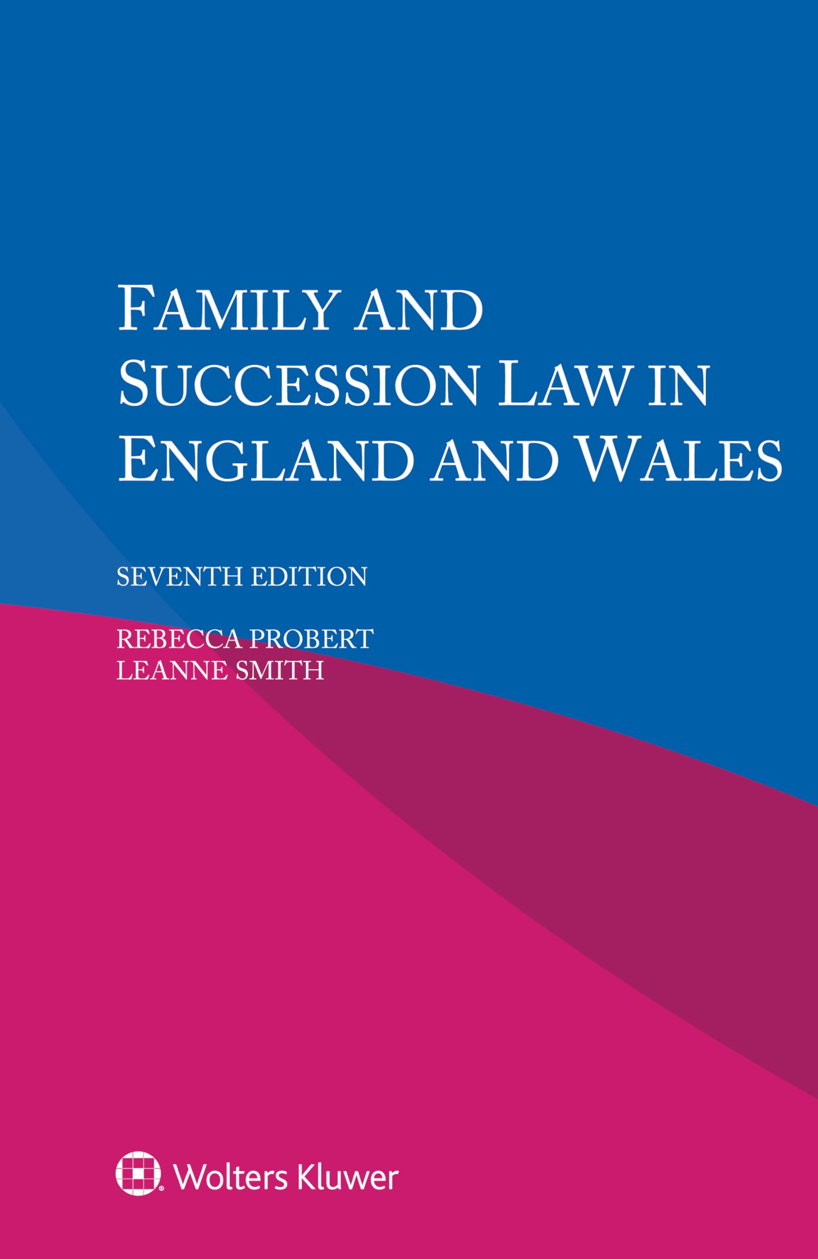 Family and Succession Law in England and Wales: Probert, Rebecca, Smith ...