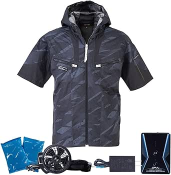 Amazon.co.jp: [Air-conditioned Fujin Clothing 24 V - Max 83 L Wind ...