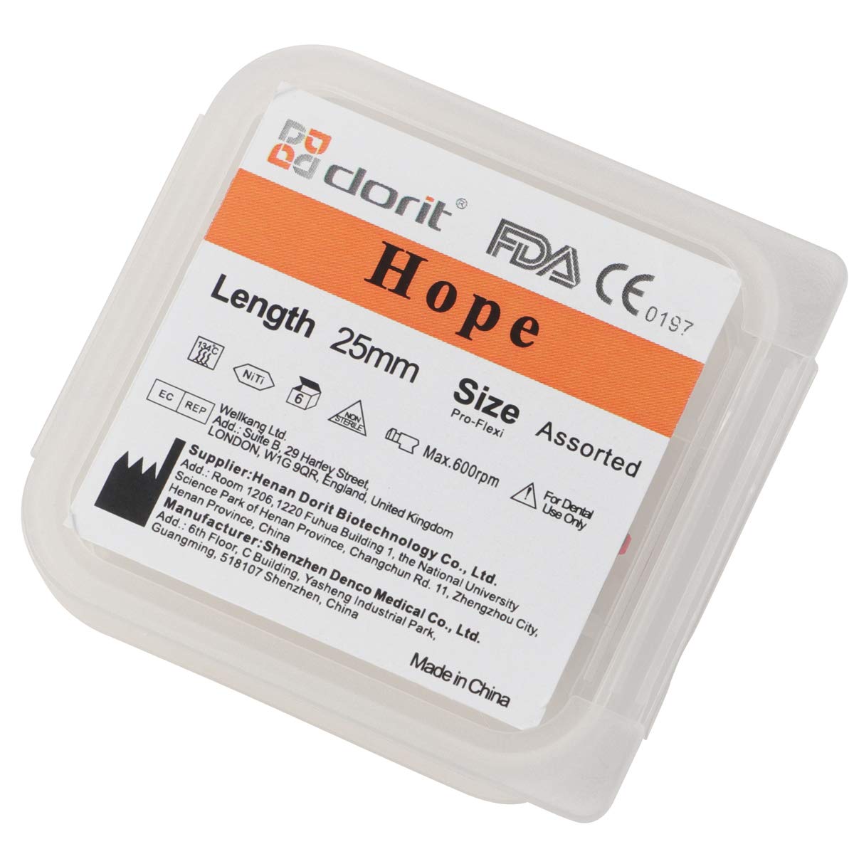 Buy Dorit Pro-flexi Endodontic NITI Rotary Files Blue Heat Activation ...