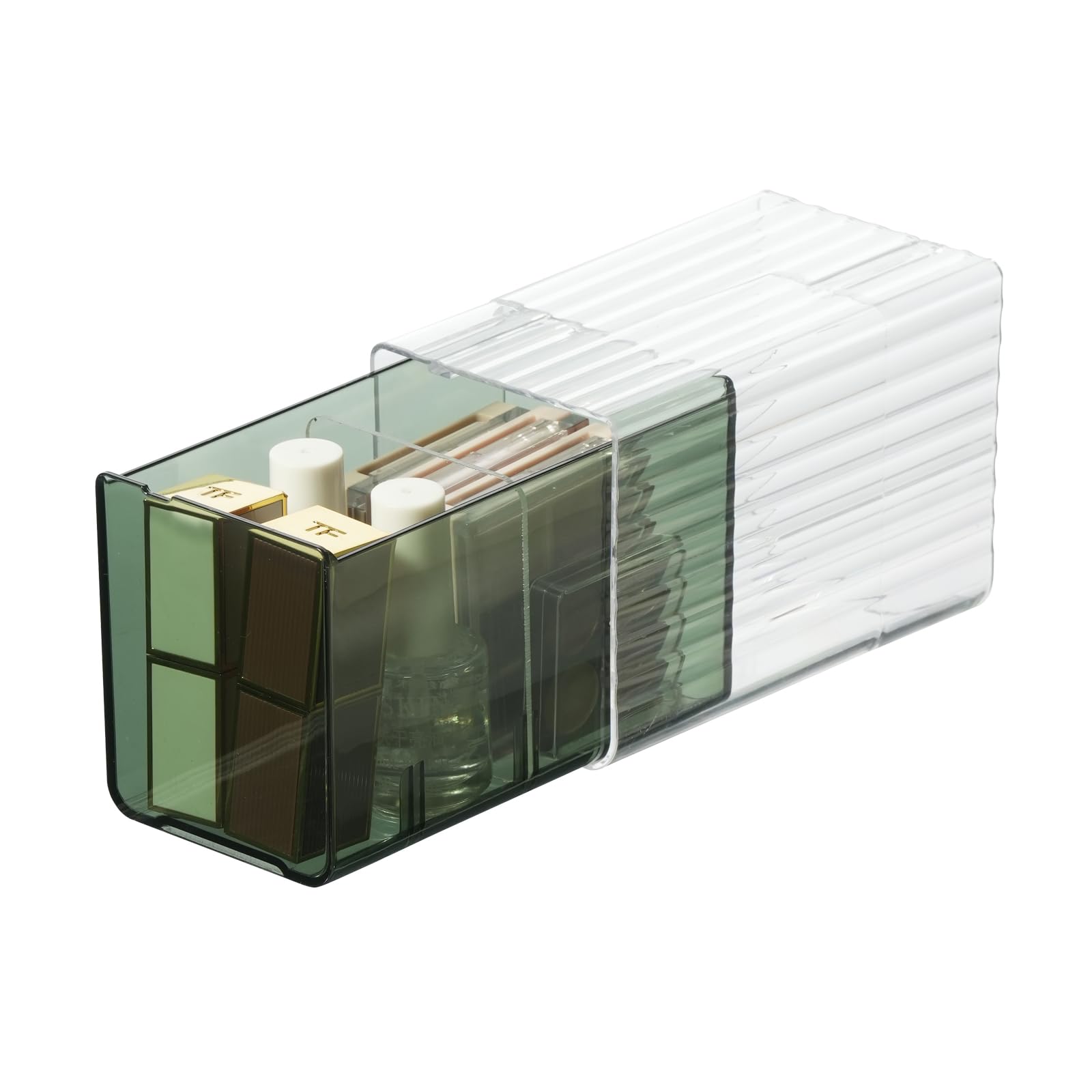 Amazon.com: SUNFICON Pull In & Out Cotton Pads Holder Dispenser Cotton ...