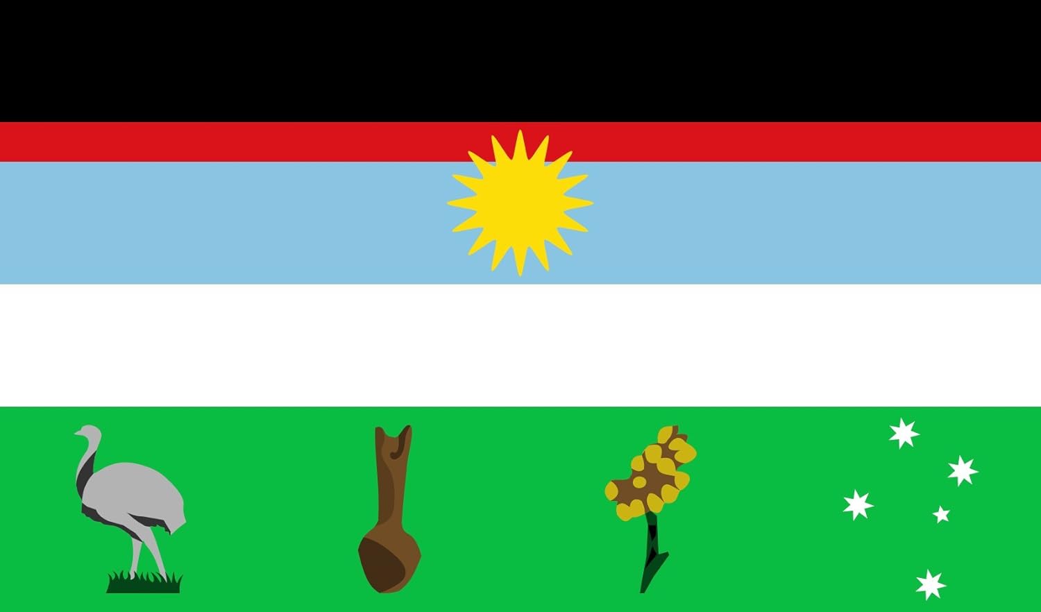 Amazon.com : magFlags Large Flag Pueblo Mocoví | Pueblo mocoví creada ...