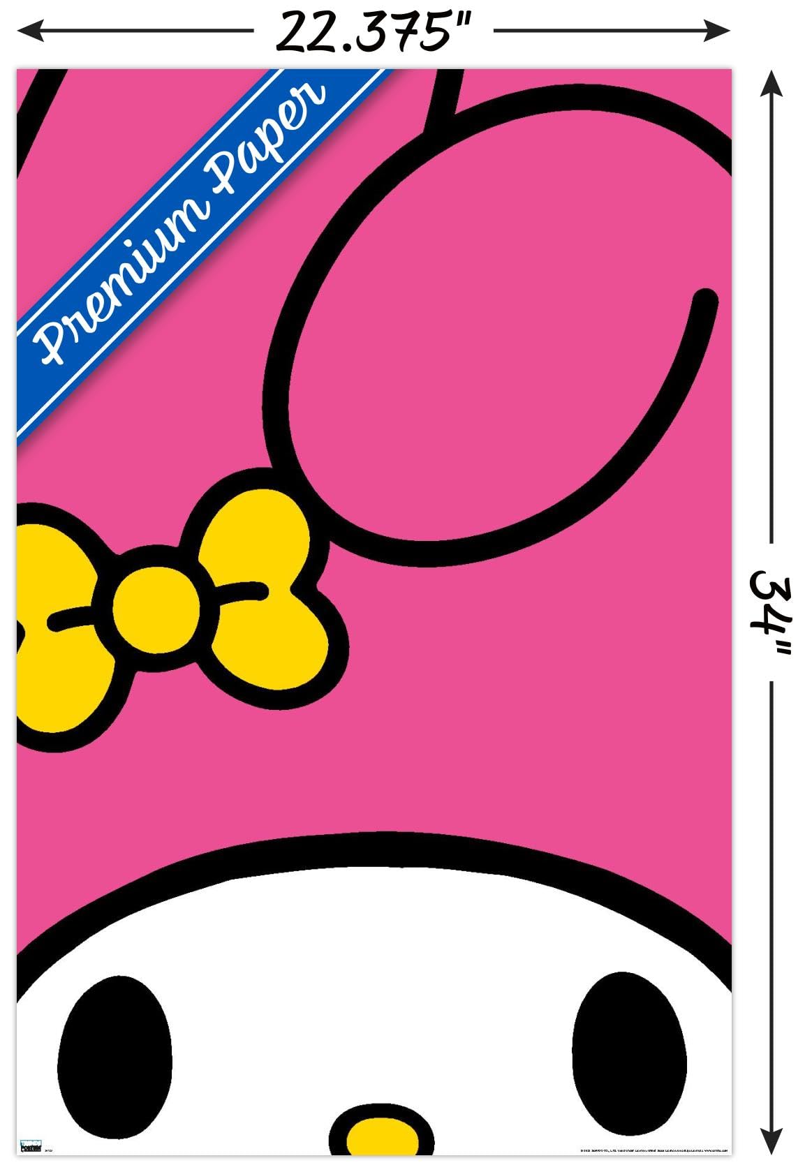 My Melody Red Wallpaper