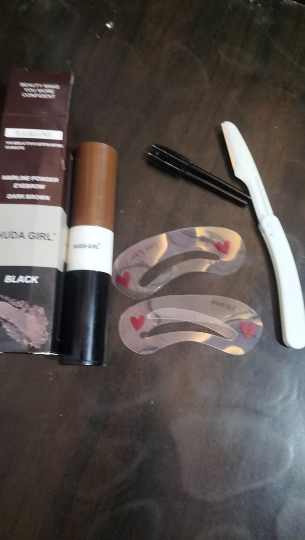 Buy HUDA GIRL Dual Color 2in1 Hairline Powder & Eyebrow Filler for ...