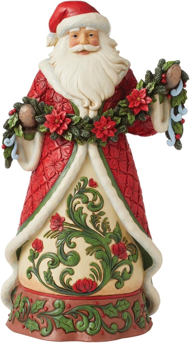 Amazon.com: Enesco Jim Shore Heartwood Creek Four Seasons Mini Santa ...