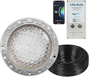 Amazon.com : Life-Bulb 10 Inch Intelli Color Pool Light and Smart ...