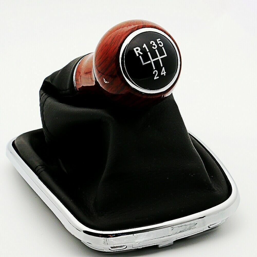 Amazon.com: Mahogany 5 Speed Gear Shift Knob Fit for VW Bora Golf MK4 ...