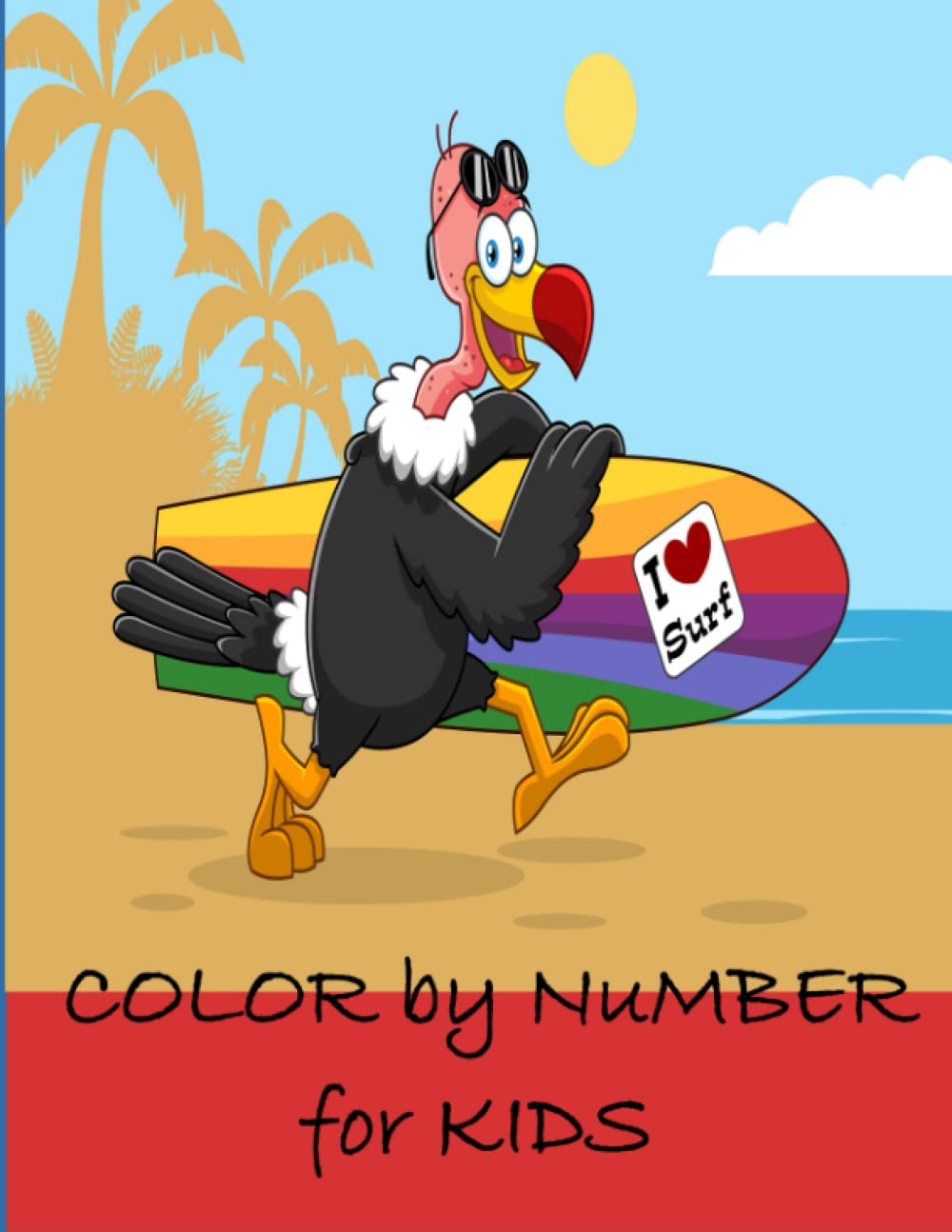 Buy Color by number for kids: Bird character Color by code Solve math ...