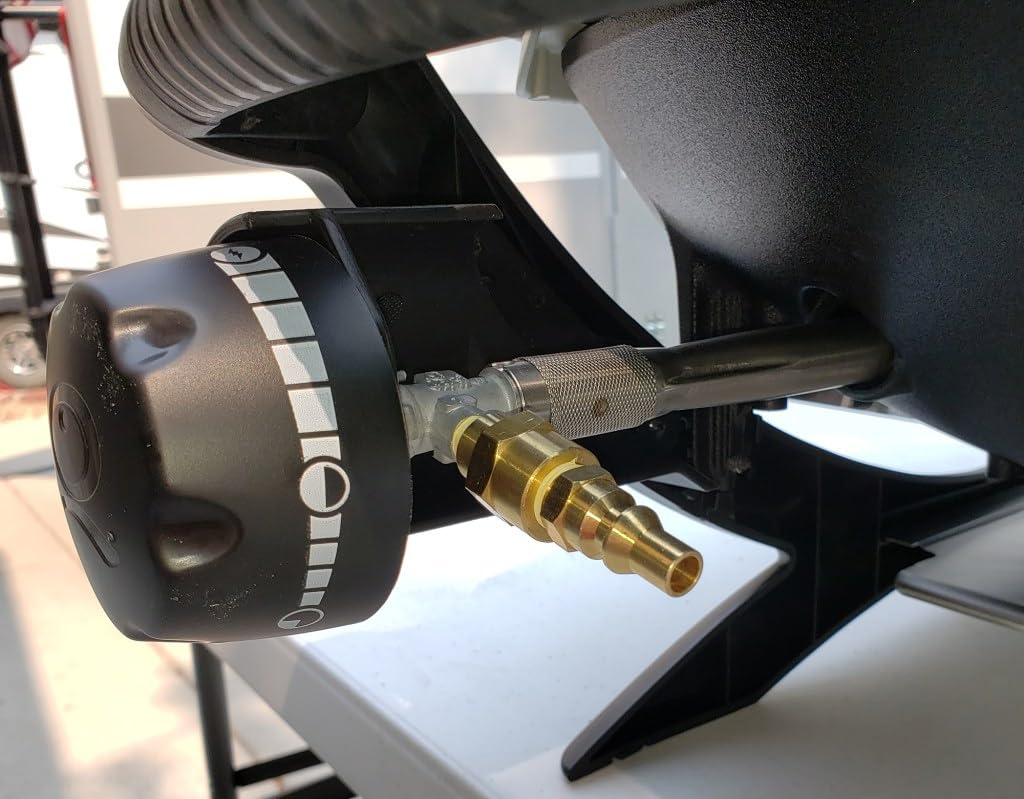 Snapklik.com : Gas Control Valve And RV Quick Connect Conversion Kit ...