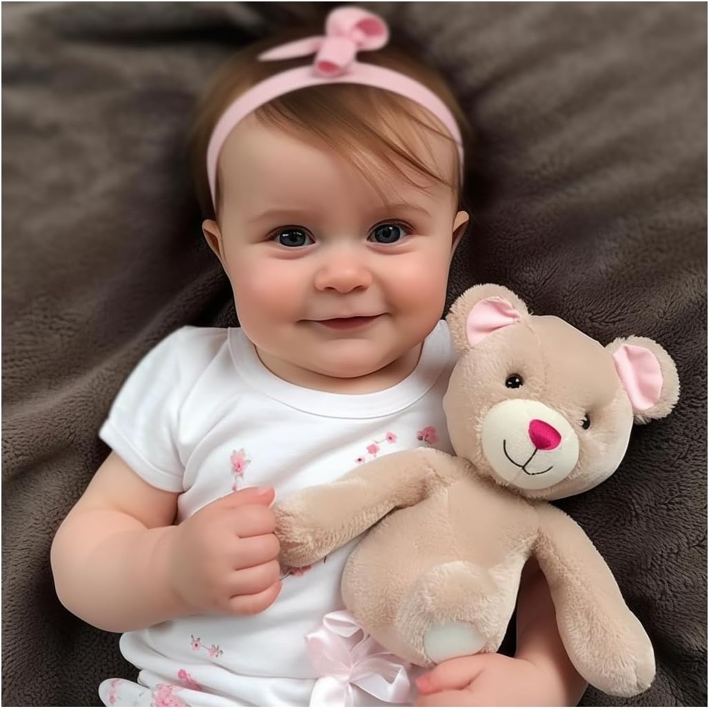 Amazon.com: Zosebffej 20 inch Reborn Dolls, Realistic Silicone Rull ...