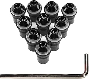 Amazon.fr : Lot de 10 vis de fixation M5 x 16 mm pour pare-brise de ...