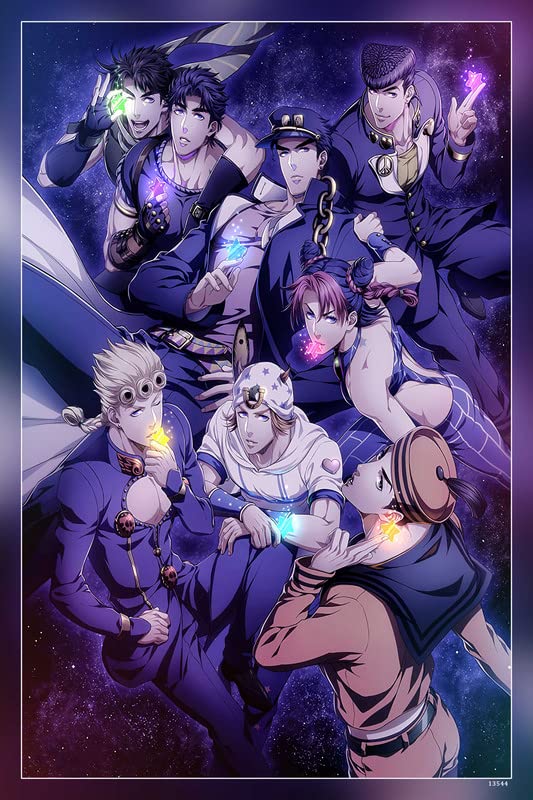 Poster Best Jojos Jjba Jojo Bizarre Adventure Phantom Blood Stone Ocean ...