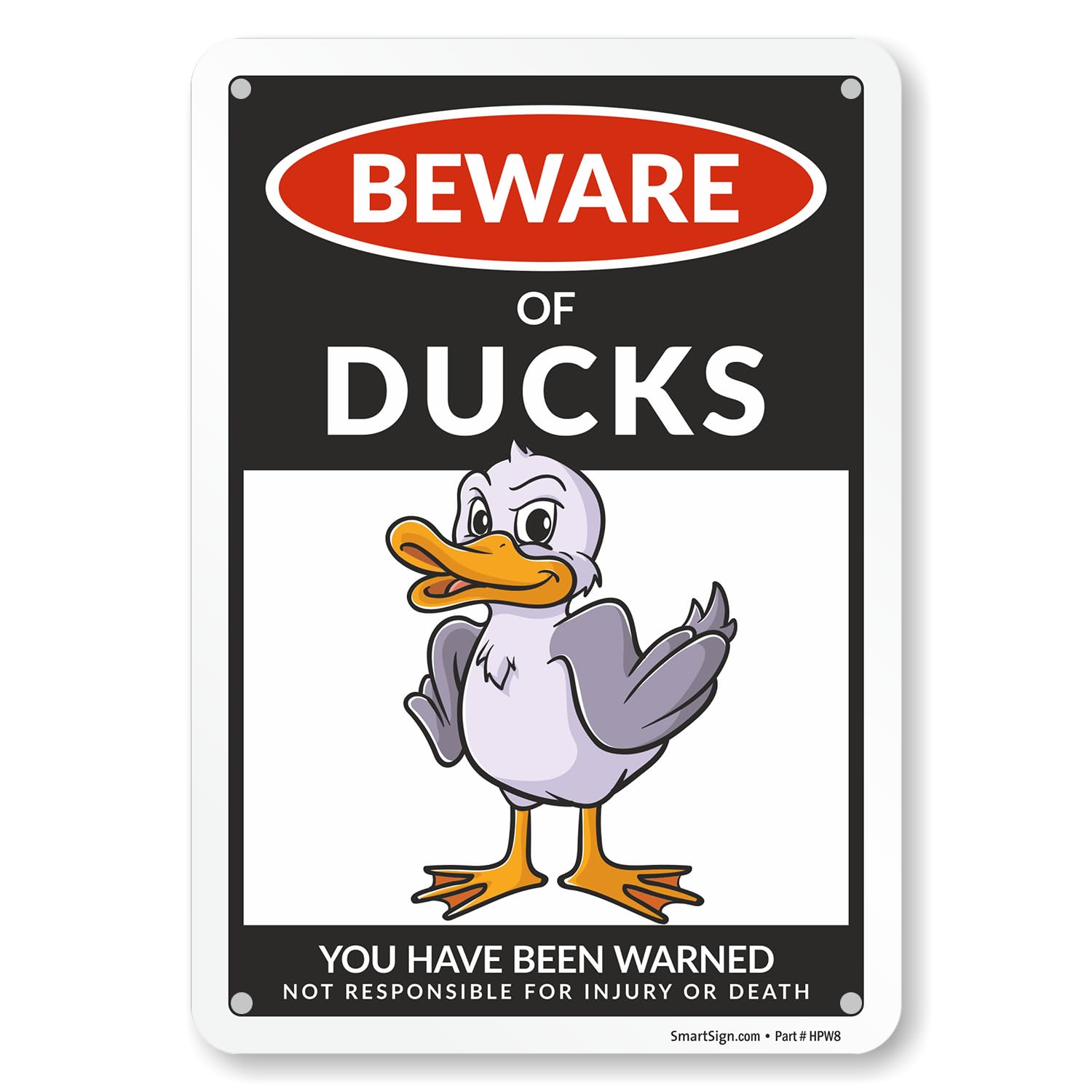 Warning Signs Funny Cartoon