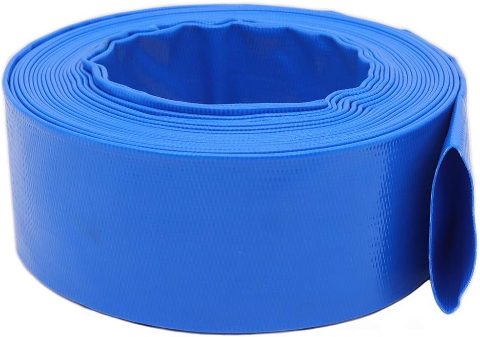 Amazon.com : 3” Diameter x 100' Blue Backwash Hose for Swimming Pools ...