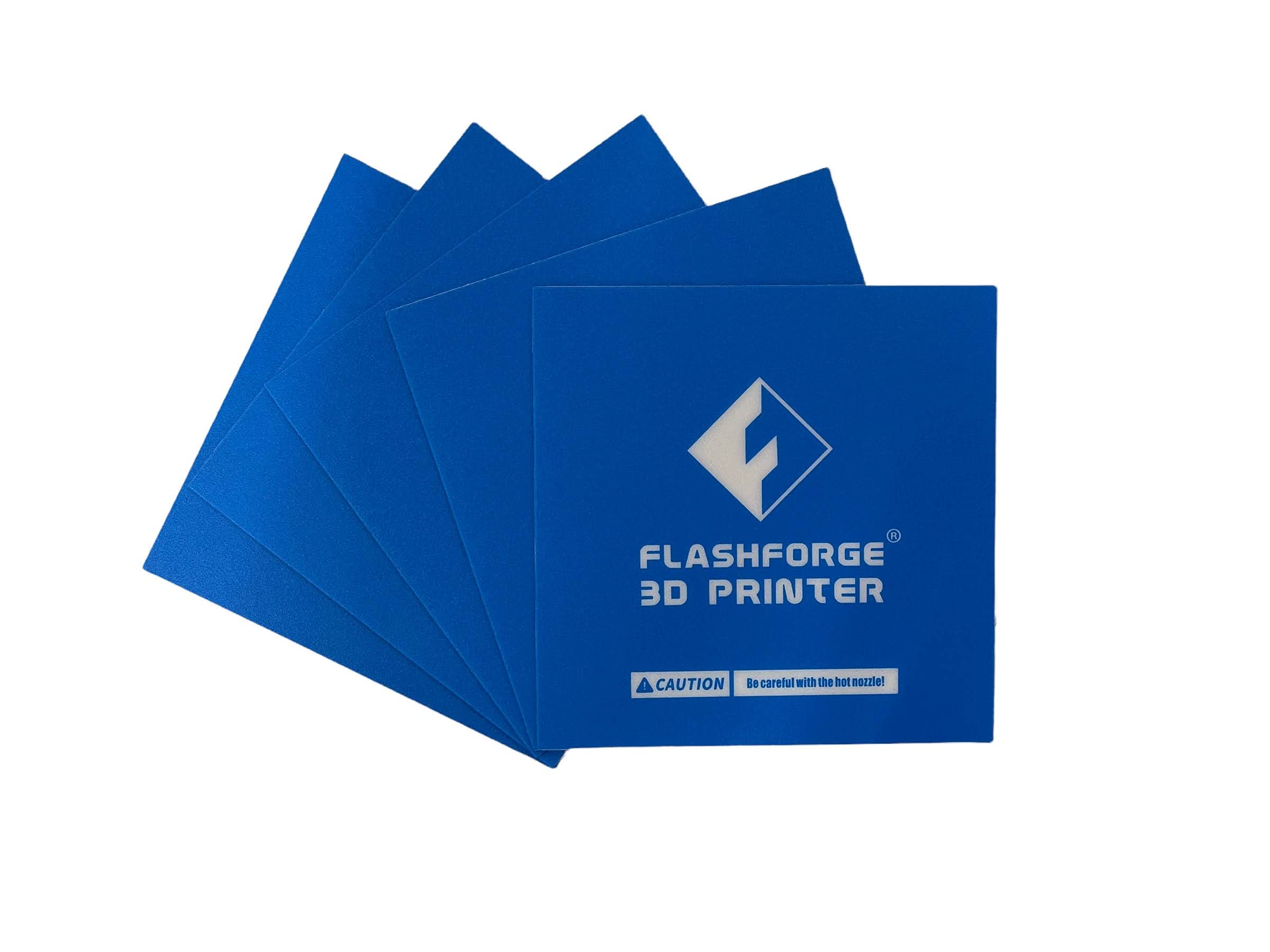 Snapklik.com : Blue Heated Bed Print Sticker For Build Plate Flashforge ...