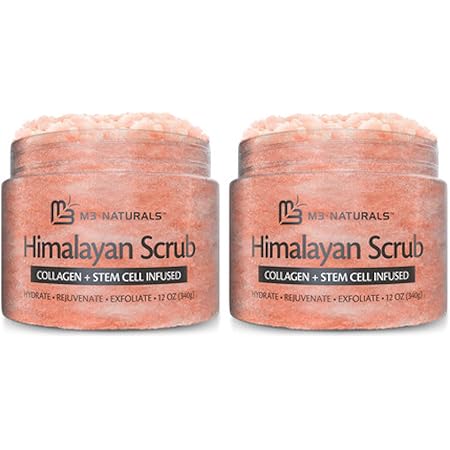 Amazon.com: Himalayan Salt Foot and Body Scrub Infused with Collagen ...