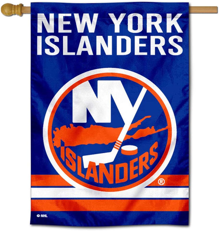 Amazon.com : New York Islanders Logo Insignia 3x5 Feet Banner Flag ...