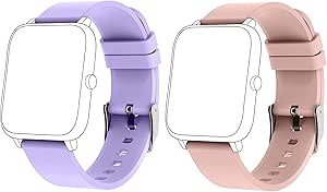 Amazon.com: Popglory Smart Watch Bands P22, P96, P32, P36, 20mm ...