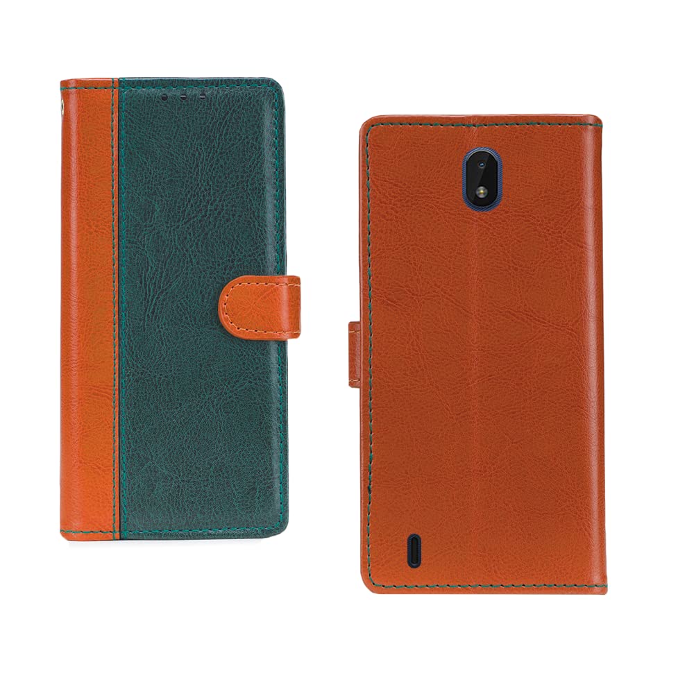 Pinaaki Enterprises Nokia C01 Plus Flip Case Premium Leather Finish ...