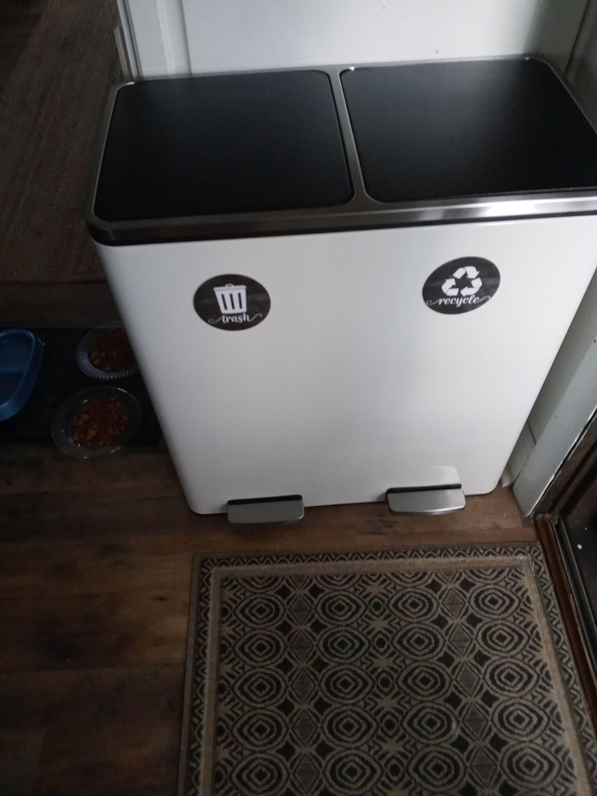 $2/mo - Finance Rustic Trash Recycle Magnets for Kitchen Trash Can and ...