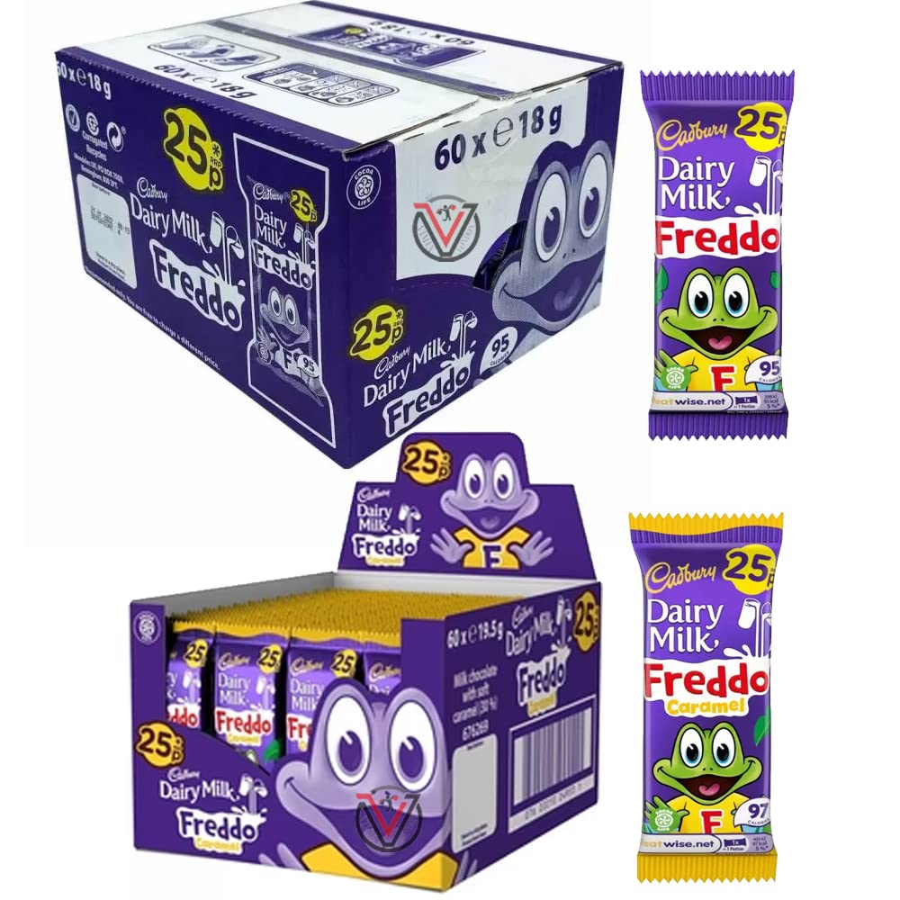 Vimixcadbury Dairy Milk Freddo Caramel Chocolate Bar 19 5g 25p ...