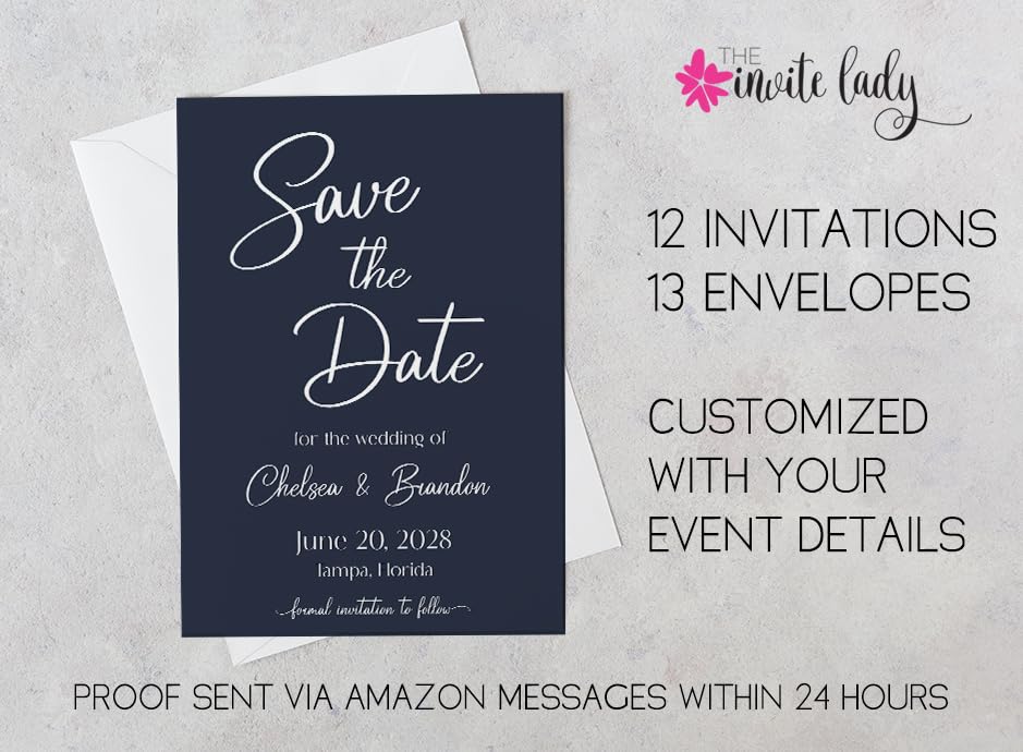 Tarjetas Para Guardar La Fecha Para Eventos Escolares Amazon.com: