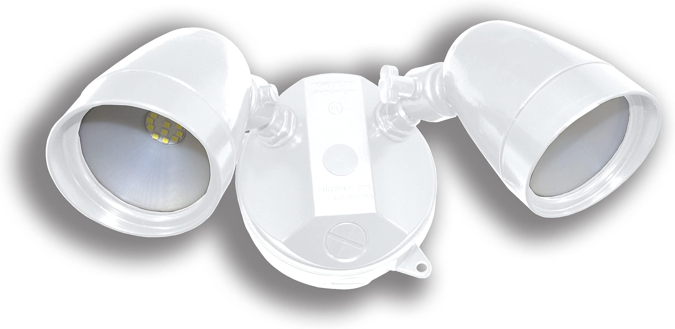 Sigma Engineered Solutions 16754WH Outdoor 2000 Lumens LED Weatherproof ...
