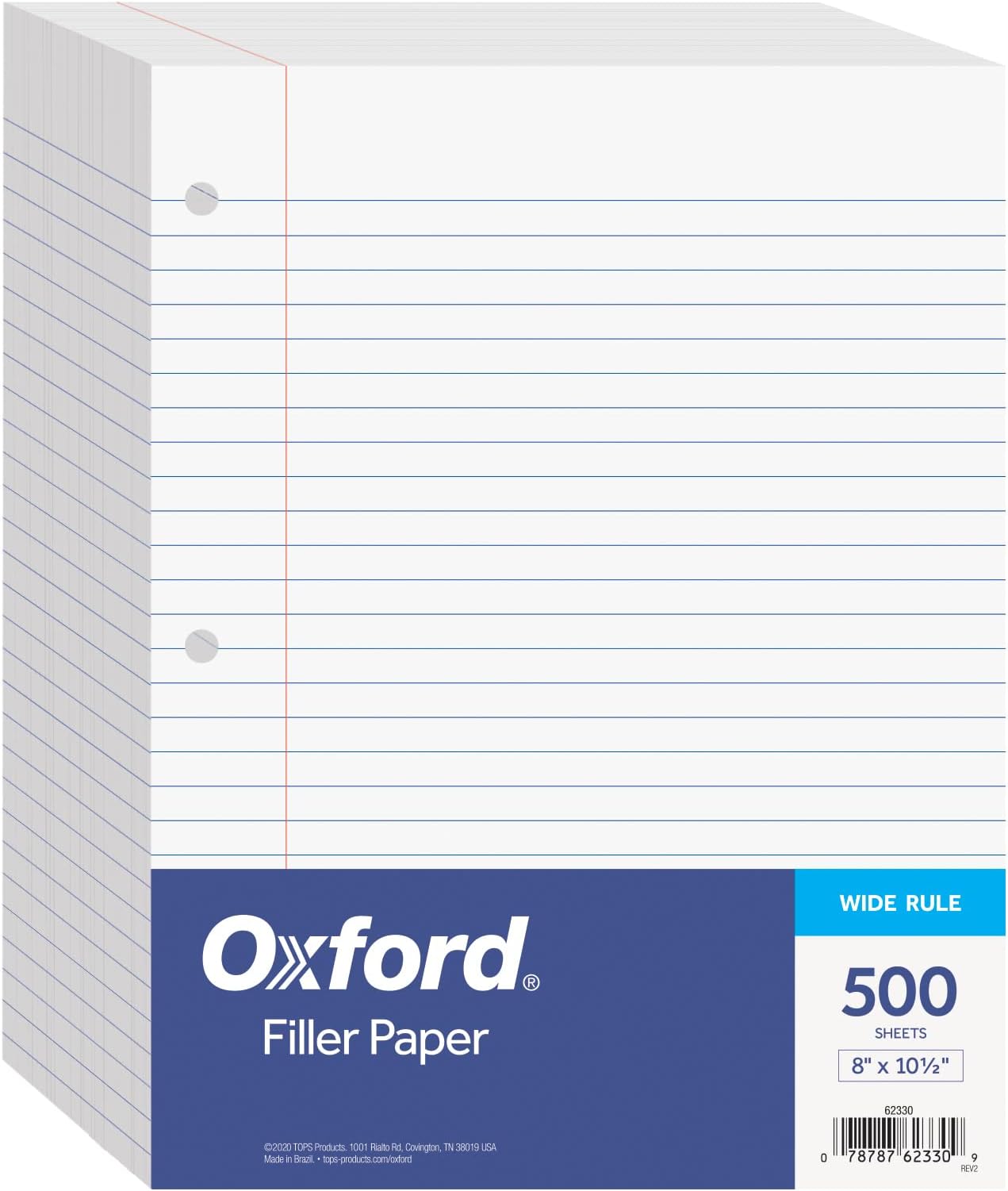 Amazon.com : Notebook Paper Wide Ruled, Loose Leaf Paper Wide Ruled ...